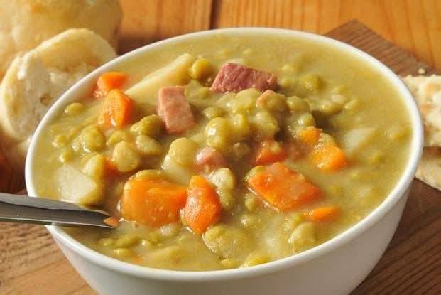 Crockpot Split Pea Soup – Kitcheeen